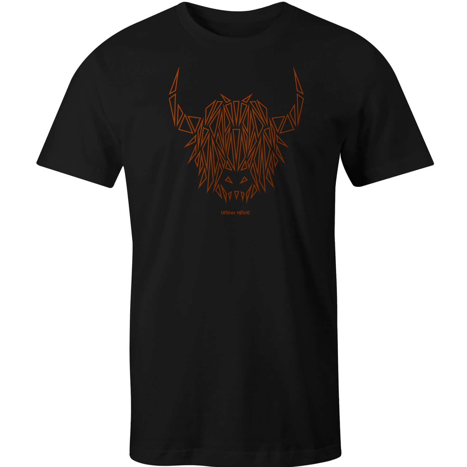 Scotland's Best T-shirts | Copper Highland Cow | Scottish T-shirts ...