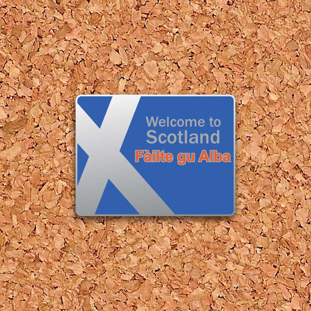 Road Sign | Enamel Pin | Scottish Gift – Urban Pirate